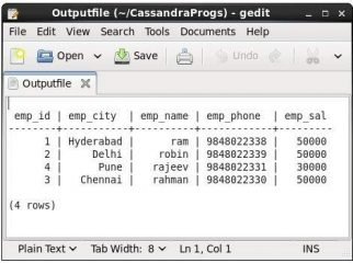 Apache Cassandra Interfaces: A Concise Tutorial Just An Hour | ACTE